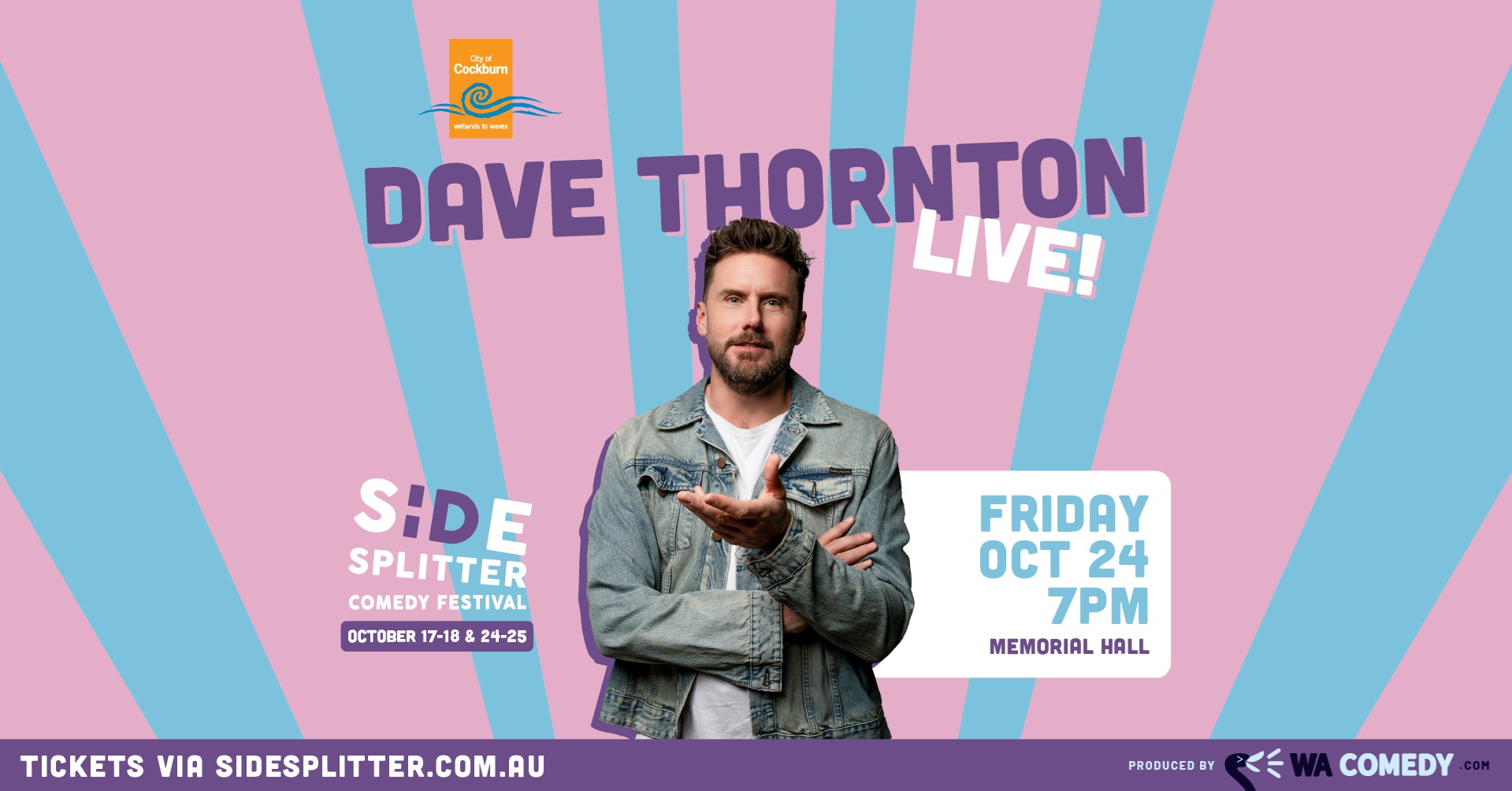 Dave Thornton - Live! @ Side Splitter Comedy Festival Comedy Festival